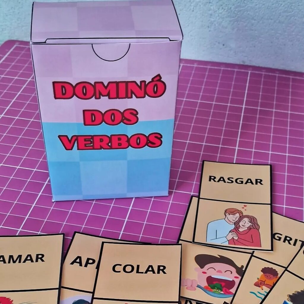 Dominó dos verbos – Alfa Recursoss