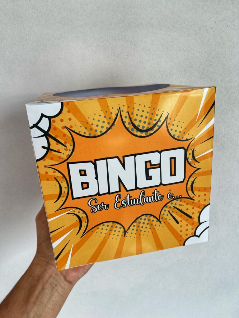 Bingo Dia do Estudante – Fund. 2 e Ensino Médio – Alfa Recursoss